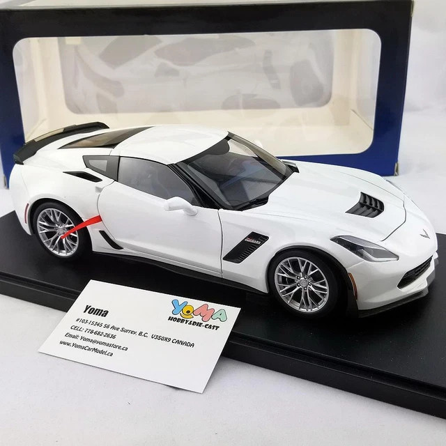 AUTOART 1/18 CHEVROLET CORVETTE C7 Z06 (ARCTIC WHITE) 71261 $243.99 ...