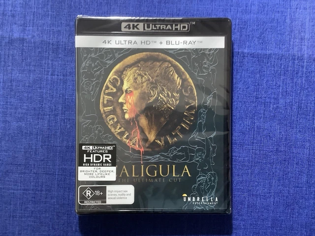 CALIGULA : THE Ultimate Cut (4K UHD ,Blu-Ray, 4-Disc) Umbrella Brand ...
