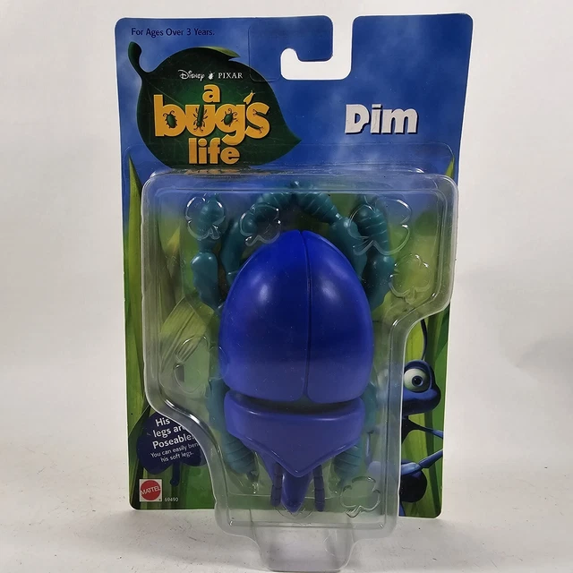 DIM A BUG'S Life Disney Pixar Action Figure Boxed MOC Mattel £16.99 ...