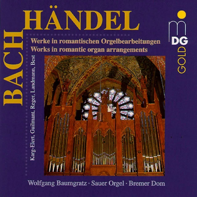 BACH, JOHANN SEBASTIAN Bach/Handel: Organ Arrangements (CD) EUR 33,28 ...