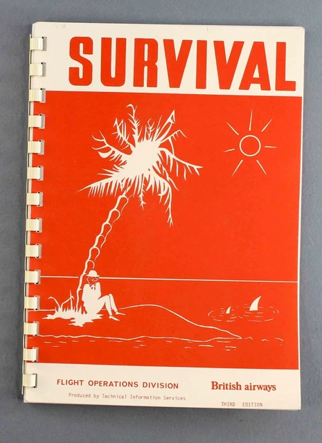 BRITISH AIRWAYS CABIN Crew Safety Survival Airline Manual Ba £59.95 ...