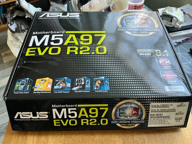 ASUS M5A97, AM3+,DDR3, USB 3.0, ATX AMD Motherboard & AMD FX 8350 4ghz ...