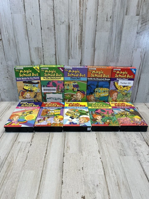 MAGIC SCHOOL BUS VHS Tapes Lot Of 22 Vintage - some rare - 3 are NEW £ ...