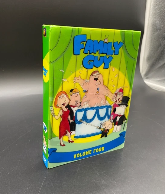 FAMILY GUY - Volume Four 3-Disc Box Set (DVD, Series) w/ Insert $12.99 ...