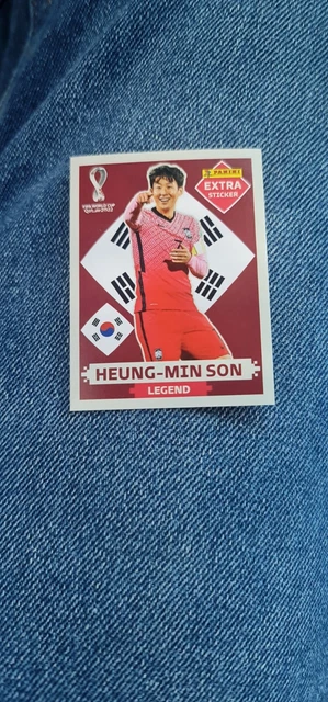 PANINI WORLD CUP Qatar 2022 Heung-Min Son Extra Sticker Edge Mint £12. ...