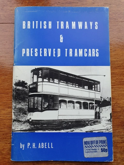 BRITISH TRAMWAYS + Preserved Trams Blackpool Mer Douglas Seaton Book ...