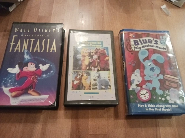 FANTASIA VHS LOT With Blues Clues And Whinnie The Pooh £9.29 - PicClick UK