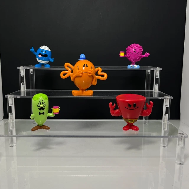 HTF MR MEN & Little Miss Figures solletico disordinato giocattolo forte ...
