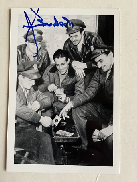 PHOTO SIGNED WW2 USAAF Triple Ace Pilot James Goodson £11.50 - PicClick UK