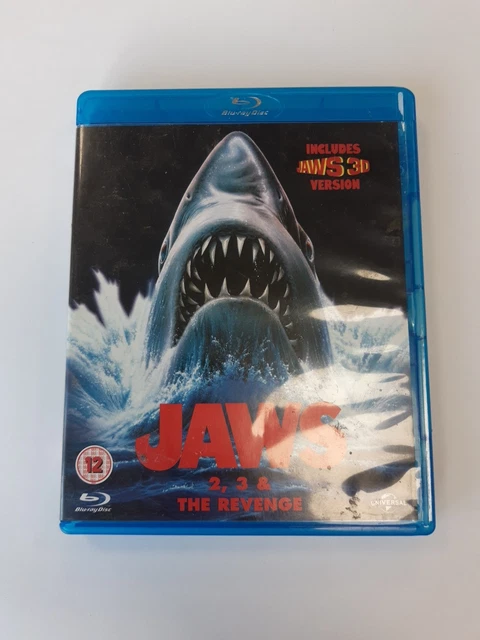 JAWS MOVIE COLLECTION 2, 3 & The Revenge Complete Blu-ray Box set £15. ...