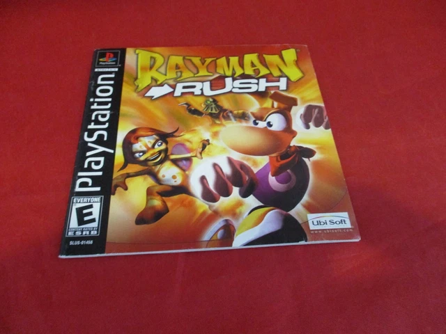 RAYMAN RUSH PLAYSTATION 1 PS1 Instruction Manual Booklet ONLY EUR 5,91 ...
