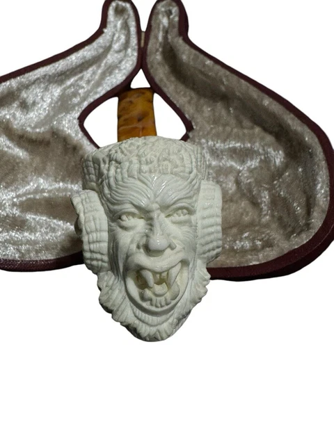 PIPE EN ÉCUME de mer faite à la main de haute qualité EUR 72,01 ...