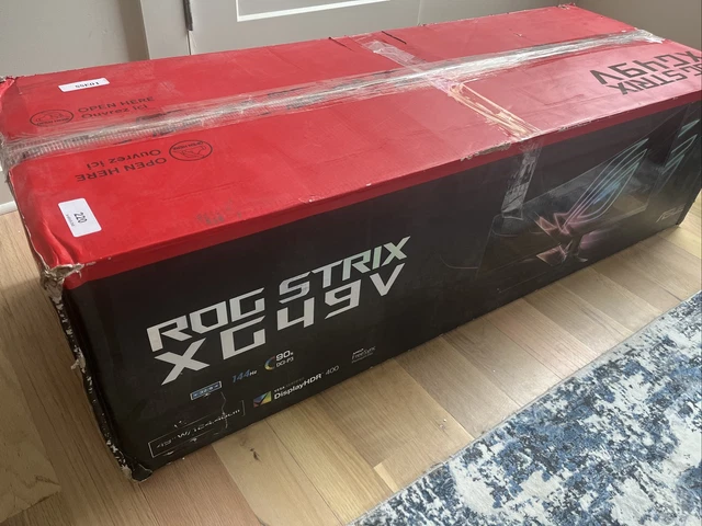 ASUS ROG STRIX XG49VQ 49" Super Ultra-Wide HDR Curved Gaming Monitor ...
