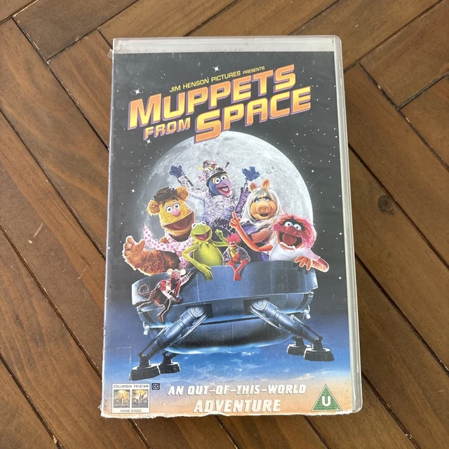 MUPPETS FROM SPACE VHS Ex-Rental Video Tape Jim Henson Columbia TriStar ...
