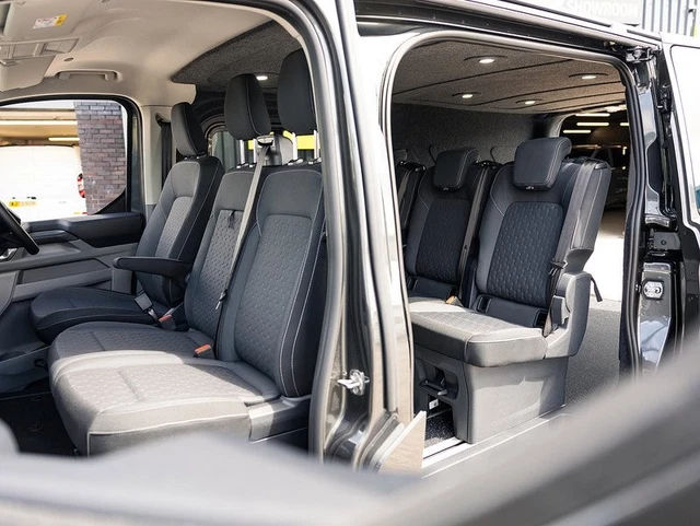 FORD TRANSIT CUSTOM 320 EcoBlue Limited Panel Van Diesel Automatic £ ...
