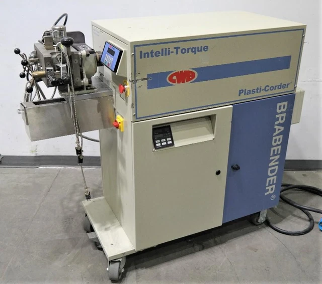 CW BRABENDER INTELLI-TORQUE Plasti-Corder Torque Rheometer $7,600.00 ...