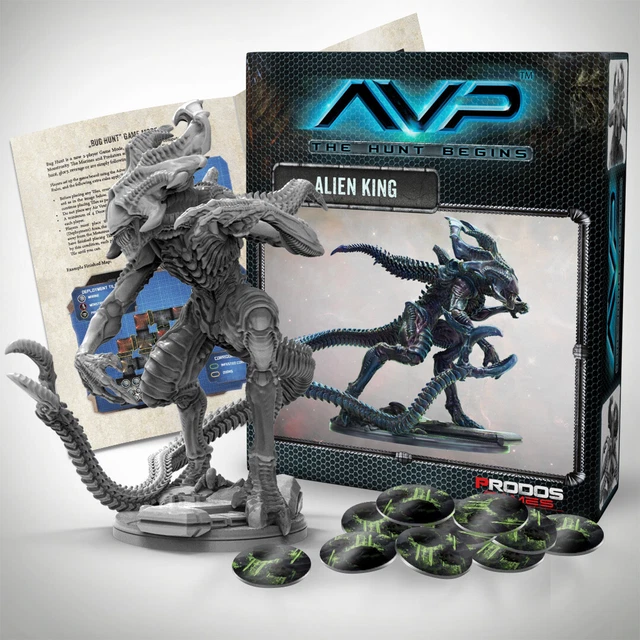 AVP ALIEN VS Predator Alien King Expansion Prodos Board Games New UK £200.00 - PicClick UK