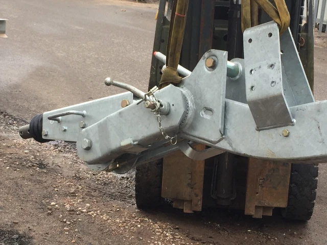 ALKO ADJUSTABLE HEIGHT Trailer Hitch Drawbar Coupling Chassis Axle ...