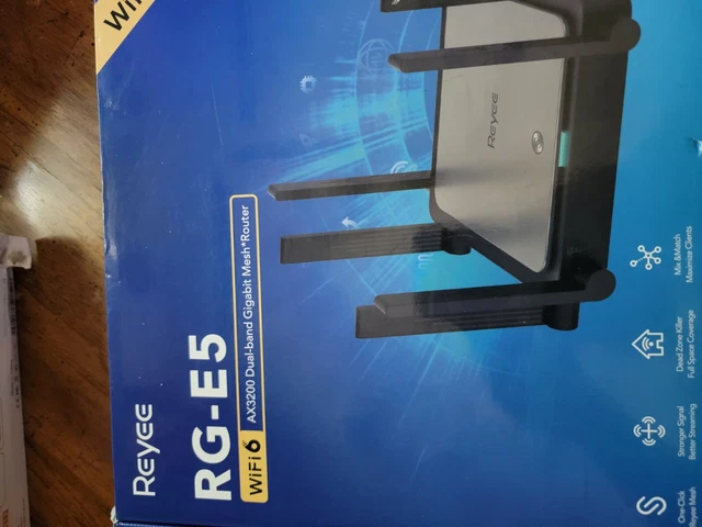 REYEE WIFI 6 Router AX3200 Wireless Internet High Speed Smart Router ...