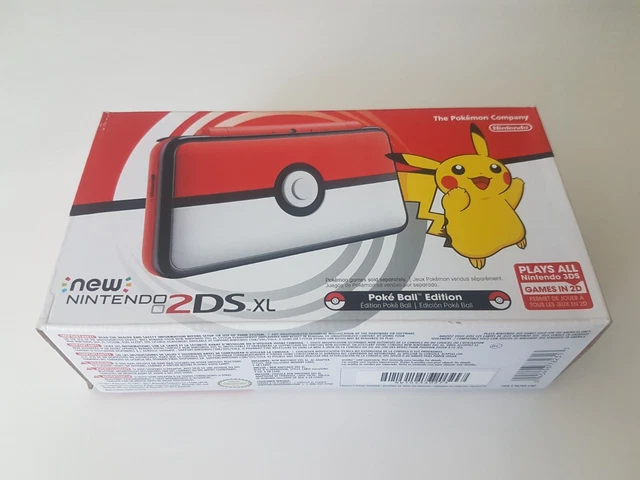 &NEW& NINTENDO 2DS XL Pokeball Pokemon Poke Ball Edition Console [Brand ...