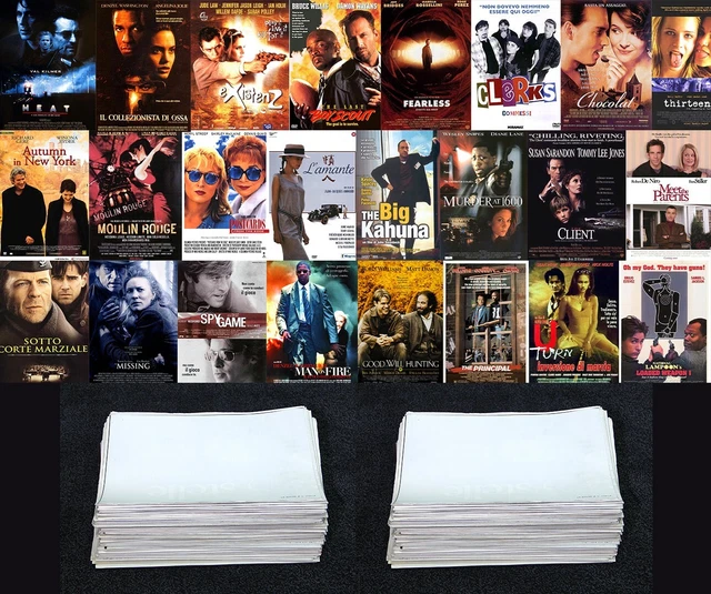 100 ICONIC FILM Posters Cinéma Distribution 90s Et 00s Italian Édition ...