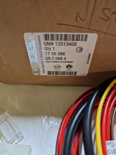 ORIGINAL OPEL ASTRA-J Insignia Zafira-C Anhängerkupplung Kabelbaum ...