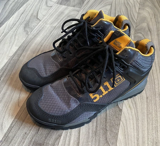5.11 TACTICAL RANGE Master Shoes 067 Gunsmoke-R 12148 Mens Size 6 Worn ...