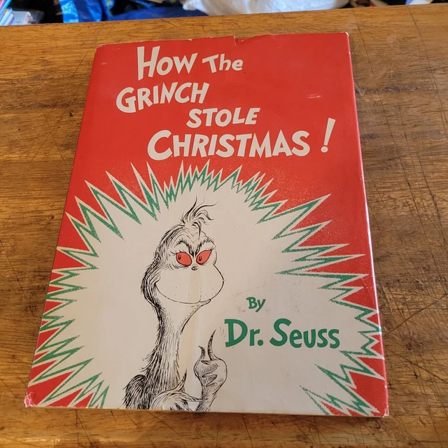 HOW THE GRINCH STOLE CHRISTMAS / DR. SEUSS 1957 First Edition ...