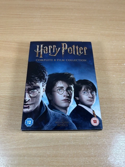 HARRY POTTER COMPLETE 8 Film Collection DVD Boxset 16 Discs- VGC - £7. ...