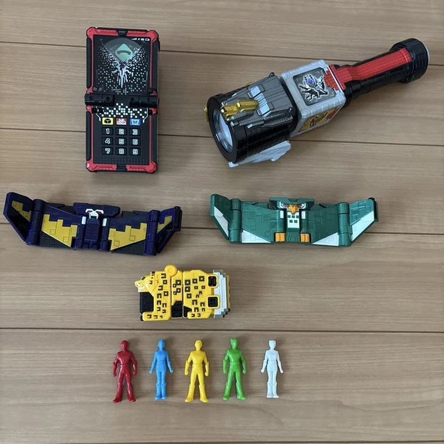 POWER RANGERS DOUBUTSU Sentai Zyuohger Changer Light Cube Animal 3p set ...