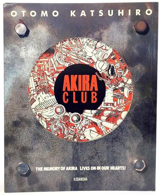 AKIRA CLUB ART Book Works Illustrations Katsuhiro Otomo Manga Anime JP ...