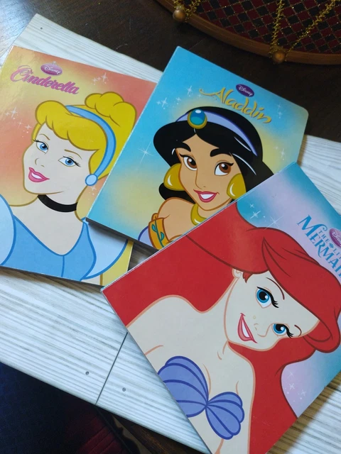 DISNEY PRINCESS THE Little Mermaid, Cinderella, Aladdin by RH Disney ...