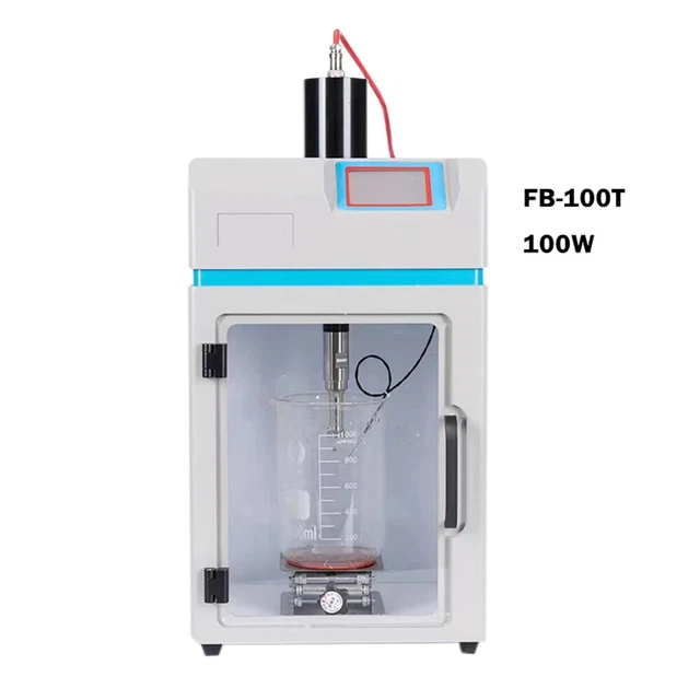 100 W ULTRASONIC Homogenizer Sonicator Processor Ultrasonicator Cell ...