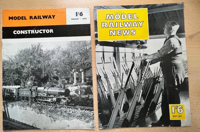 VINTAGE THE MODEL Railway Constructor Monthly Magazines 1957 - Volume ...