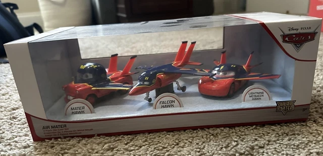 DISNEY PIXAR CARS Air Mater Lightning McQueen Falcon Hawk Planes Die ...
