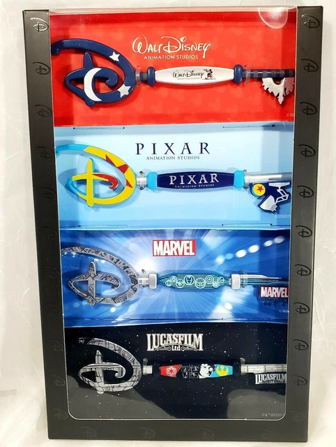 DISNEY STORE STUDIO Starter Key Collection Set animation Pixar Marvel ...