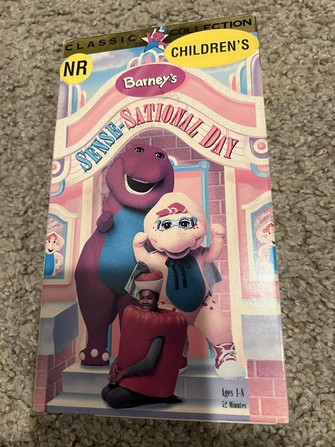 BARNEY & FRIENDS VHS Video Tape Sense-Sational Day Classic Collection ...