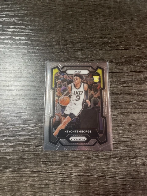 KEYONTE GEORGE 23-2024 Carta Pallacanestro Rookie RC #127 Utah Jazz EUR ...