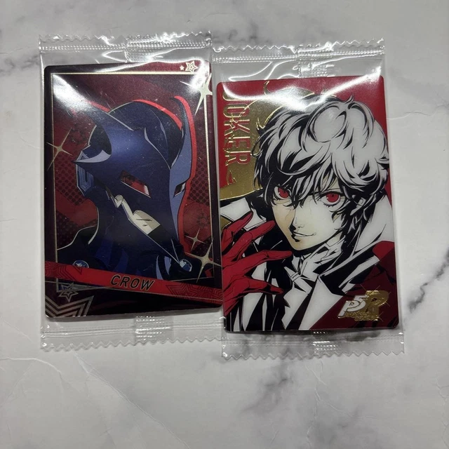 PERSONA WAFER 2 P3R P4G P5R No20 Secret3 Crow No30 SP3 Ren Amamiya Joker Unopene $114.97 ...