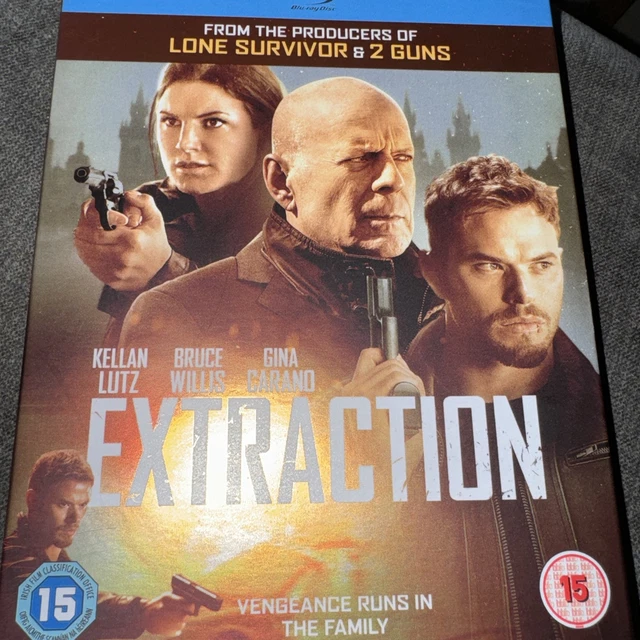 EXTRACTION BLU-RAY WITH slipcase : Bruce Willis ( BRAND NEW & SEALED ...