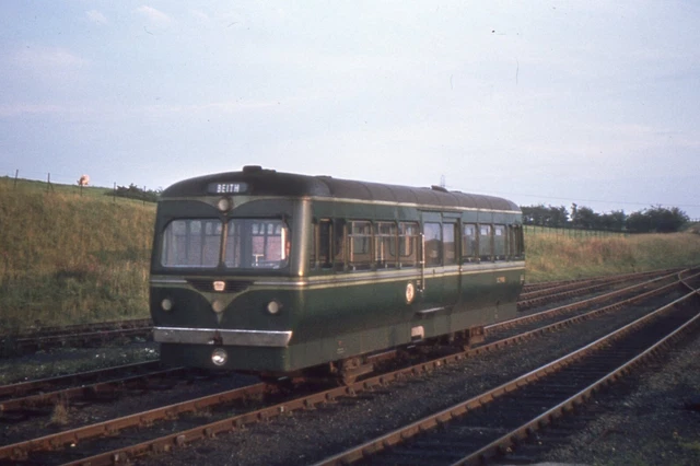 35MM RAILWAY SLIDE: COLOUR-RAIL: DE 653: CLASS : BRISTOL / ECW RAILBUS ...