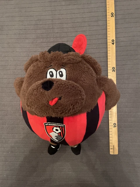AFC BOURNEMOUTH CHERRY Bear Soft Toy Hand Warmer £8.99 - PicClick UK
