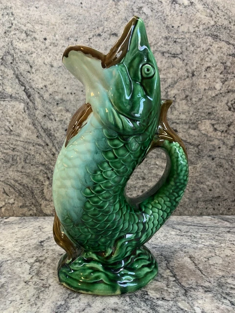 ANCIEN PICHET CLAIREFONTAINE Poisson Brochet Vert Barbotine EUR 70,00 ...