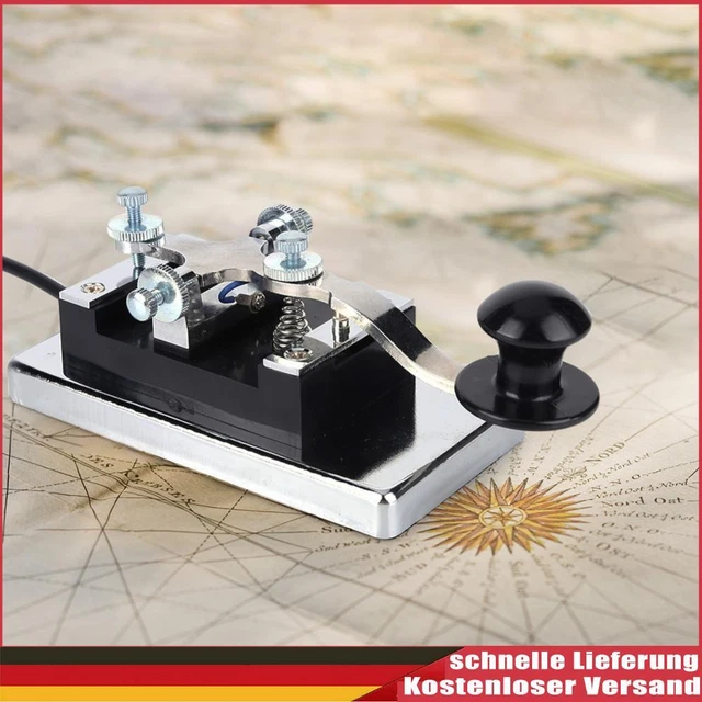Stainless Steel Morse Code Cw Trainer Learner Cw Telegraph Shortwave