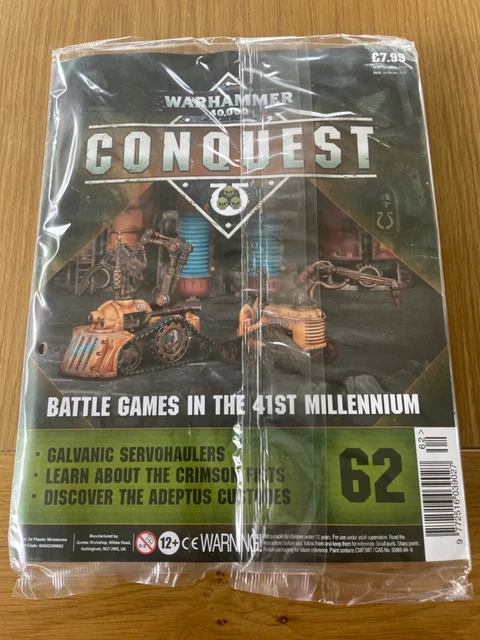WARHAMMER 40K CONQUEST Magazine Issue 62 £10.00 - PicClick UK