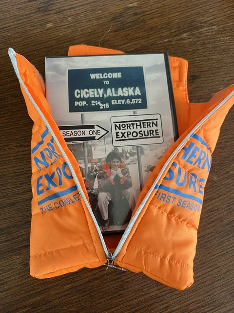 NORTHERN EXPOSURE DVD First Season Orange Puffy Jacket With Moose Pull ...