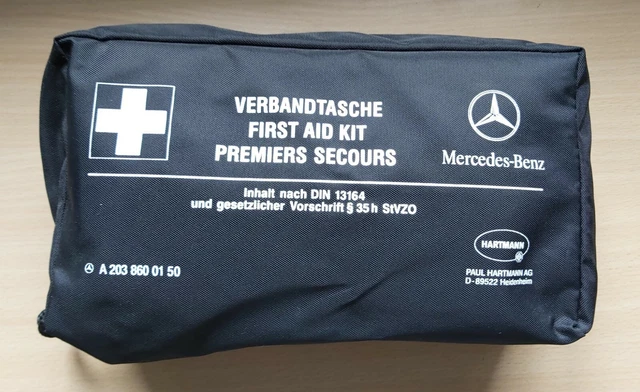 MERCEDES BENZ MB C Class W203 First Aid Kit Bag A2038600150 / 203 860 ...