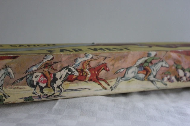 VINTAGE TOY BEEJU Made England Wild West Cowboy cap Toy 1960s Graphics ...