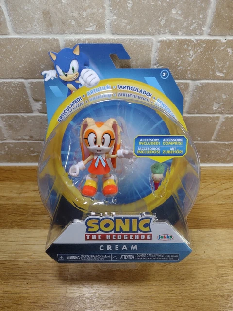 SONIC THE HEDGEHOG CREAM The Rabbit Jakks Pacific 5" Articulated Figure ...