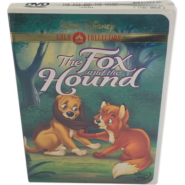THE FOX AND The Hound DVD Disney Gold Classic Collection Zone 1 US ...